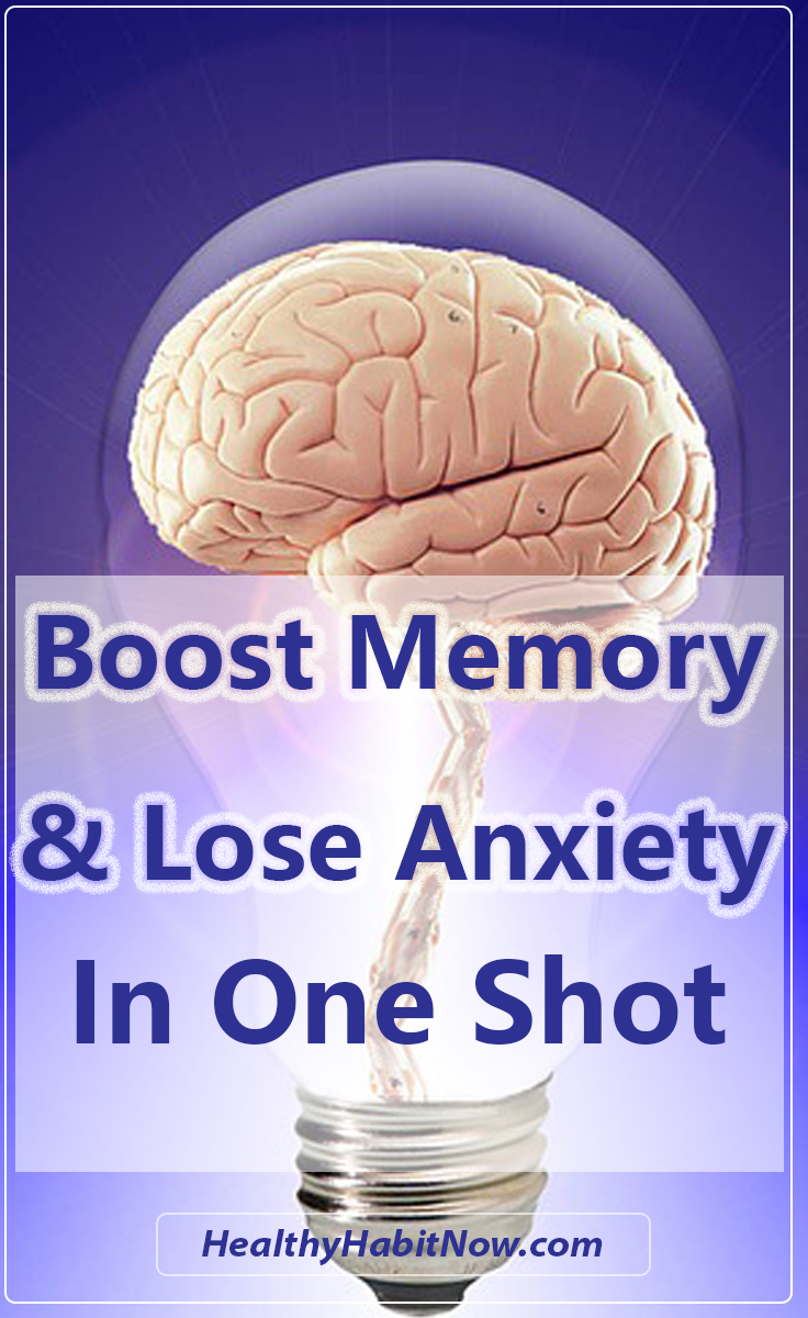 Boost Your Memory and Lose The Anxiety In One Shot - Healthy Habit Now